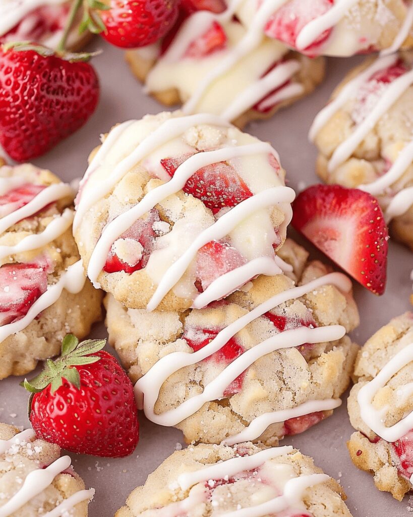 Quick & Sweet Strawberry Shortcake Cookies Recipe for Summer Joy ...