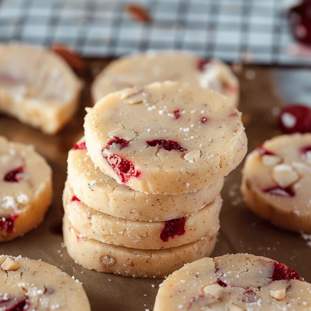 Perfect Cherry Almond Shortbread Cookies Recipe for Beginners - Healthy ...