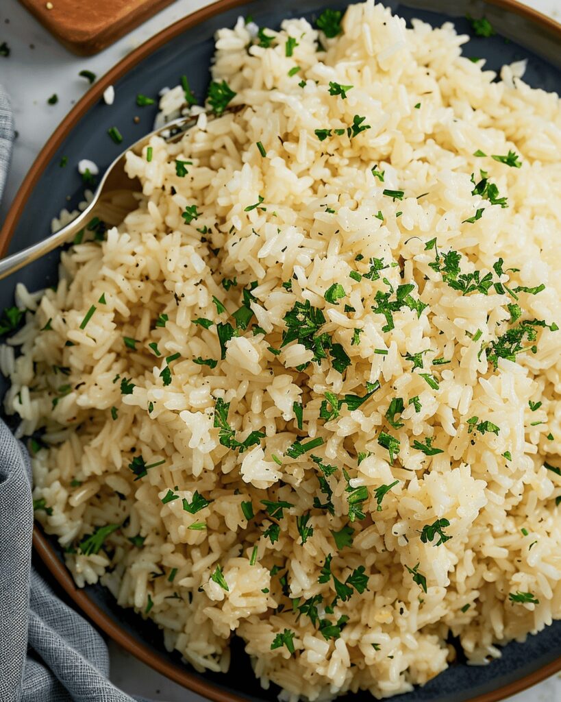 The Perfect Garlic Butter Rice Recipe That Everyone Loves - Healthy Choices