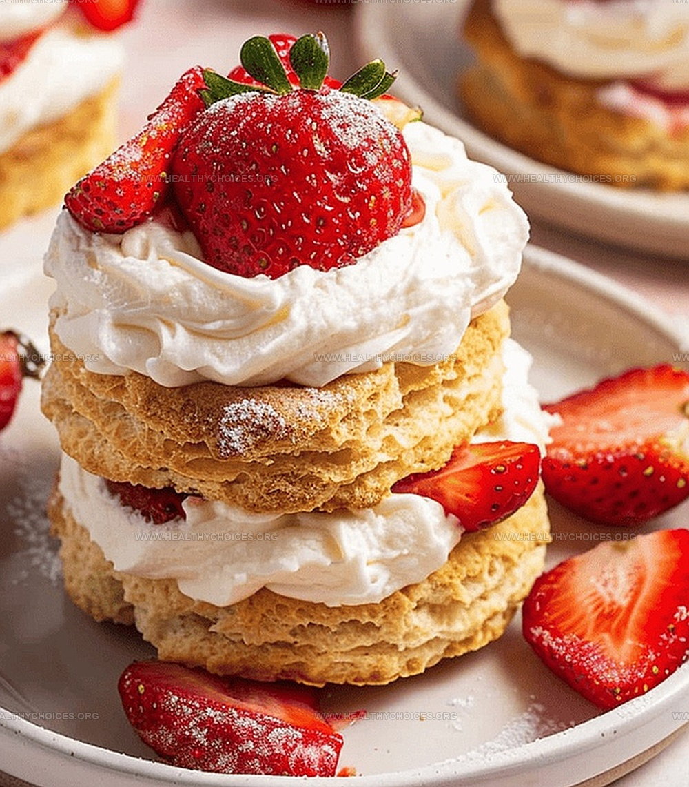 Quick & Fluffy Strawberry Shortcake Biscuits Recipe for Beginners ...