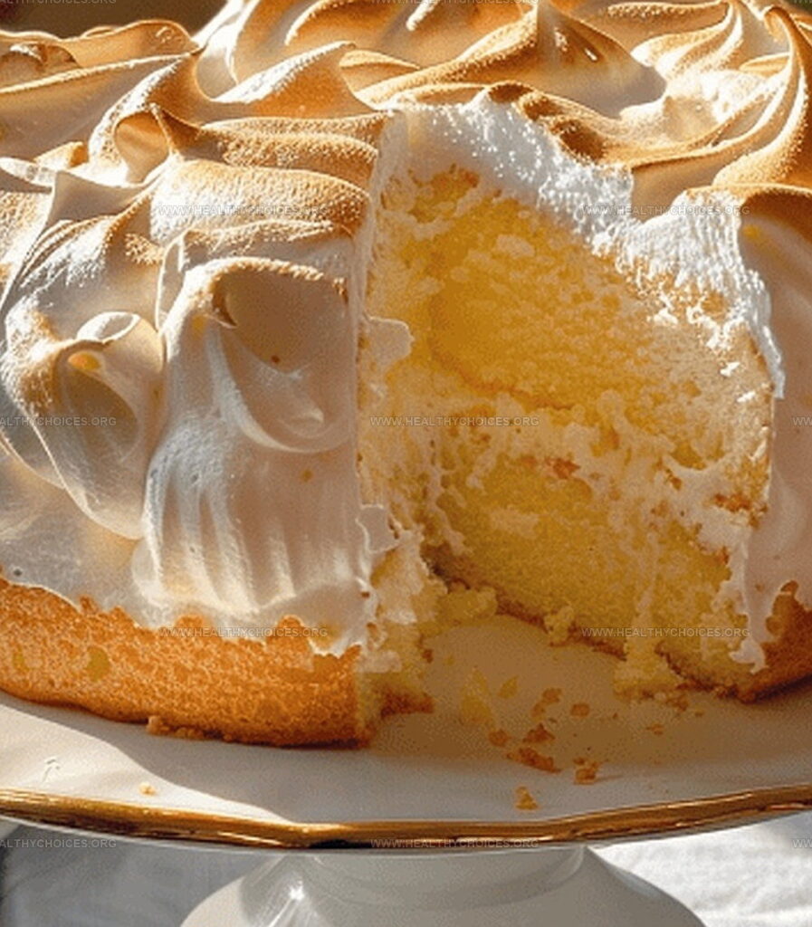 Heavenly Lemon Meringue Cloud Cake Recipe for Sweet Dreams - Healthy ...