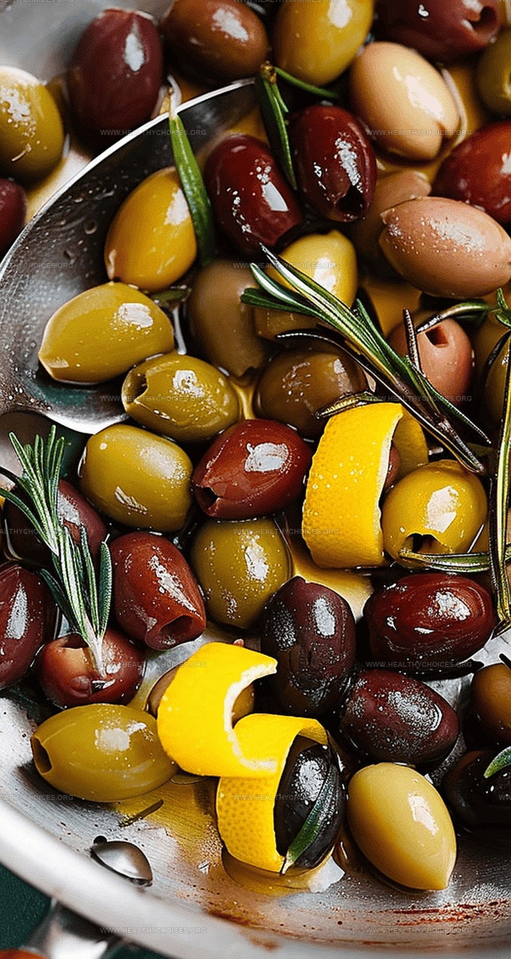 Savory Mediterranean Olives: A Warm Skillet Recipe - Healthy Choices