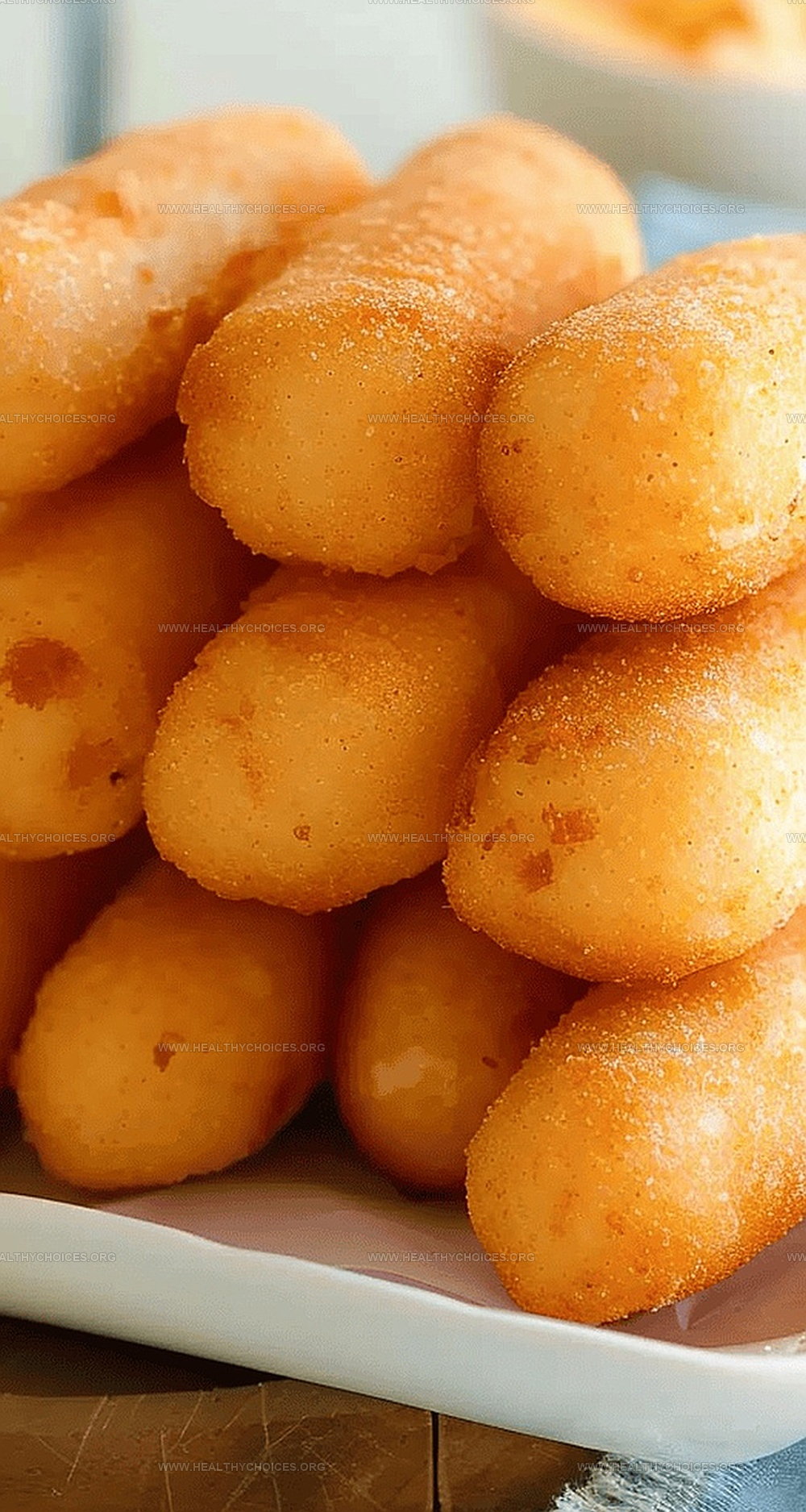 Golden Sorullitos de Maiz Recipe: Cheesy Cornmeal Fingers - Healthy Choices