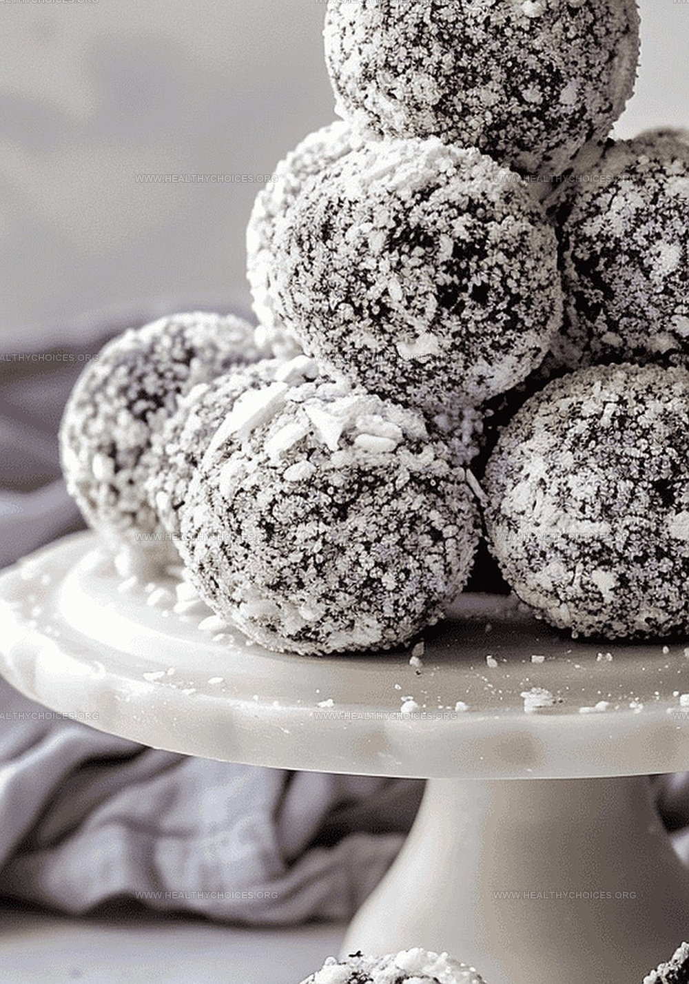 Fluffy Snowball OREO Cookie Balls Recipe: Sweet Winter Magic - Healthy ...