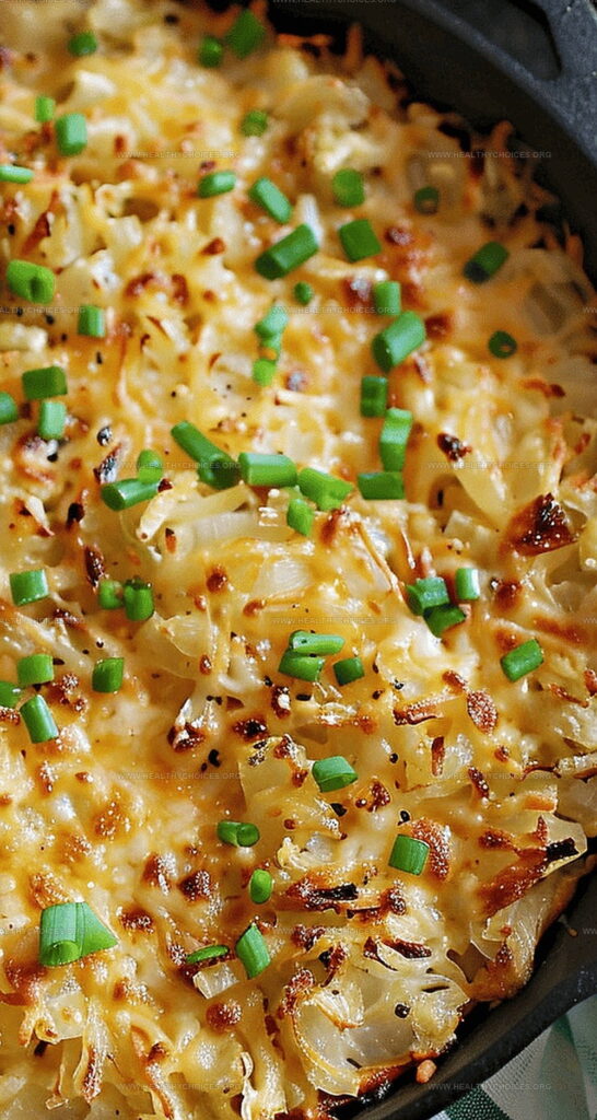 Easy Irish Cheddar & Cabbage Hash Brown Skillet Recipe to Savor ...