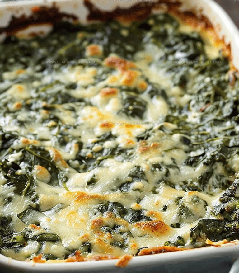 The Ultimate Cheesy Baked Spinach Casserole Recipe for Dinner - Healthy ...