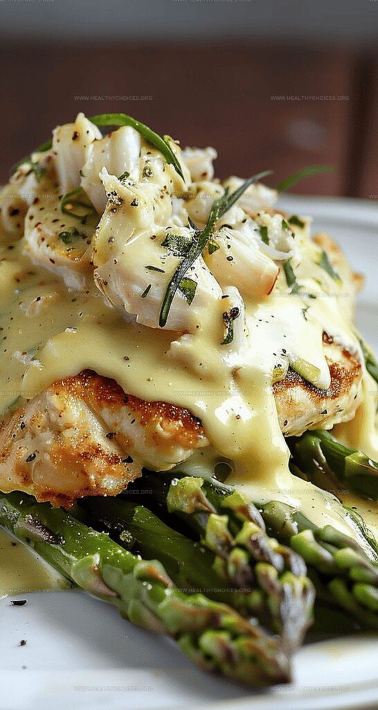 Flavorful Chicken Oscar: Asparagus & Crab Magic Recipe - Healthy Choices