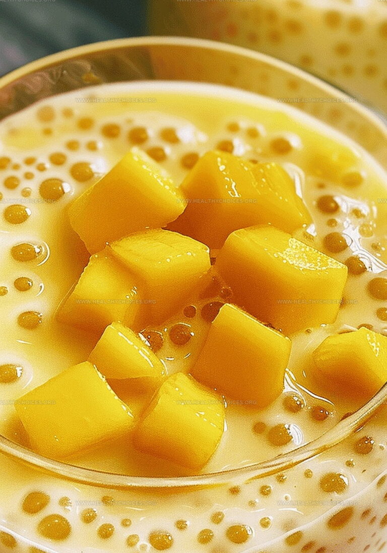 The Best Creamy Mango Sago Recipe: A Tropical Summer Delight - Healthy ...