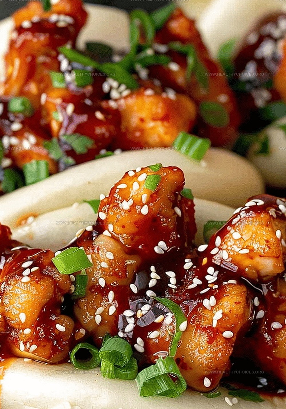 Try This Juicy Korean Chicken Bao Recipe Today - Healthy Choices