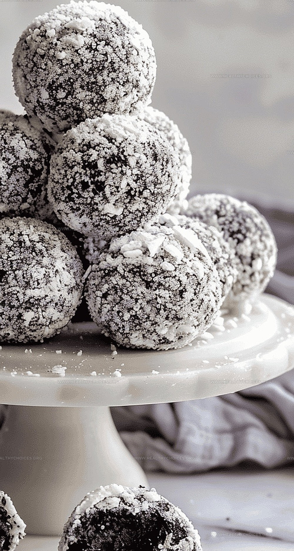 Fluffy Snowball OREO Cookie Balls Recipe: Sweet Winter Magic - Healthy ...