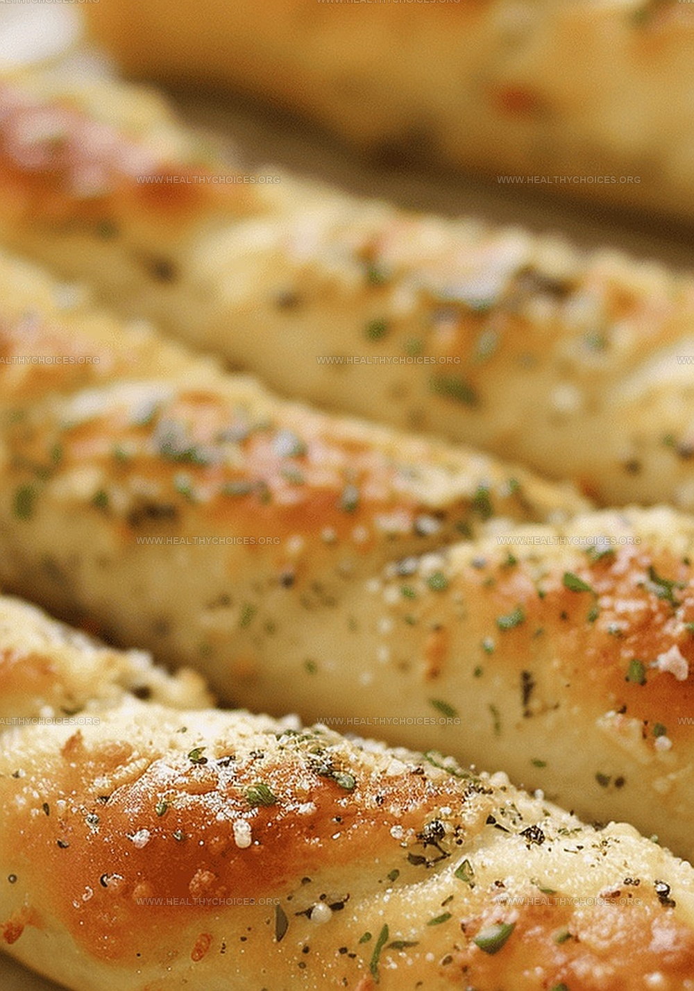 Easy Fluffy Garlic Butter Breadsticks Recipe: Golden & Crispy - Healthy ...